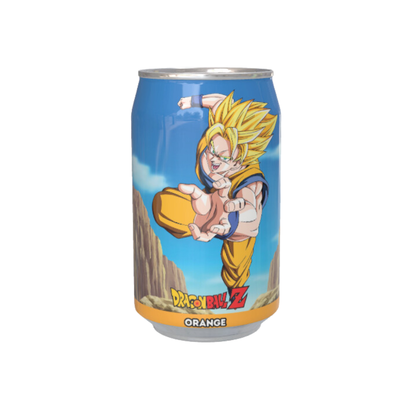 Dragon Ball Z Goku's Orange Blast - Orange Flavour Soda Can 330ml ...